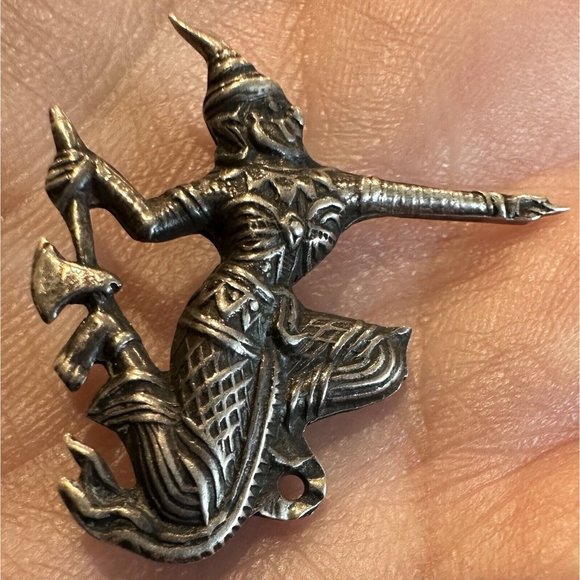 Siam | Jewelry | Vintage 94s Siam Sterling Silver Male Dancer Ramasoon ...